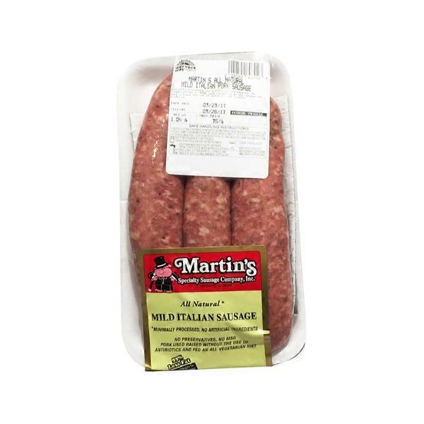Martin's Mild Italian Pork Sausage (per lb) - Instacart