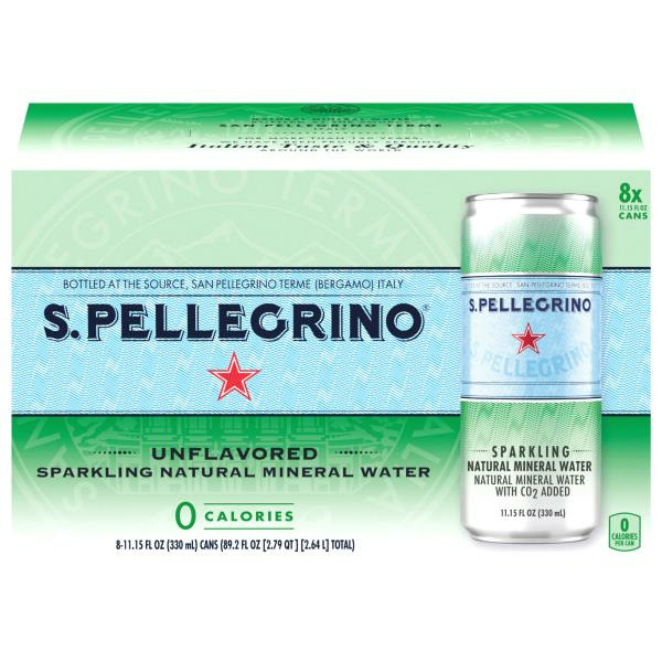 San Pellegrino Essenza Mineral Water Sparkling Can Same-Day Delivery or ...