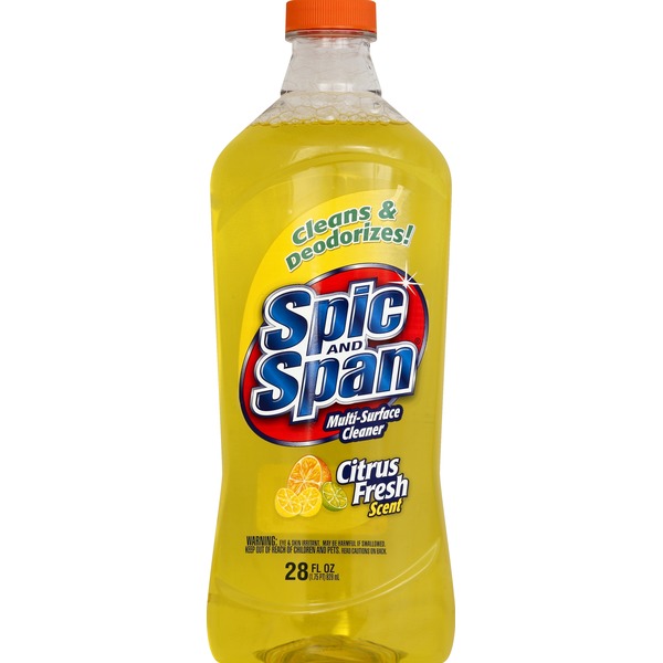 Spic & Span Multi-Surface Cleaner, Citrus Fresh Scent (28 oz) - Instacart