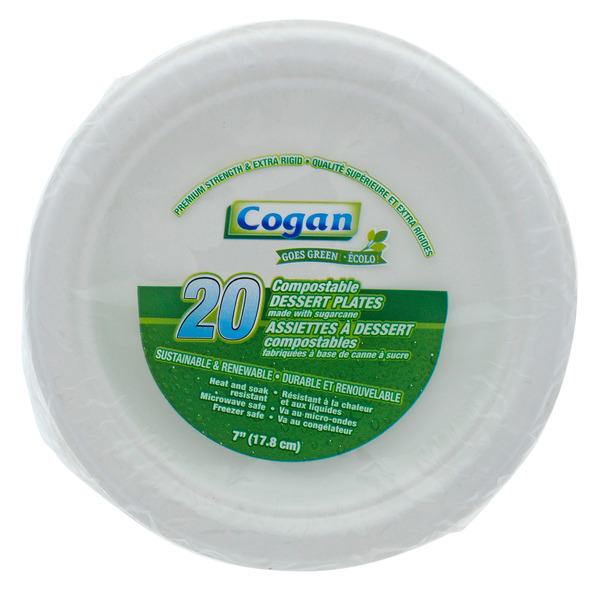 Dollarama Cogan Round Sugarcane Plates Same-Day Delivery | Instacart