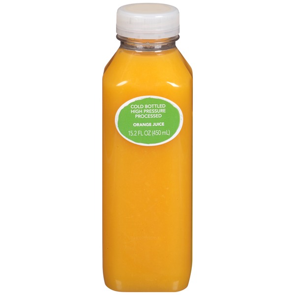 Evolution Fresh Cold Bottled High Pressure Processed Orange Fruit Juice ...