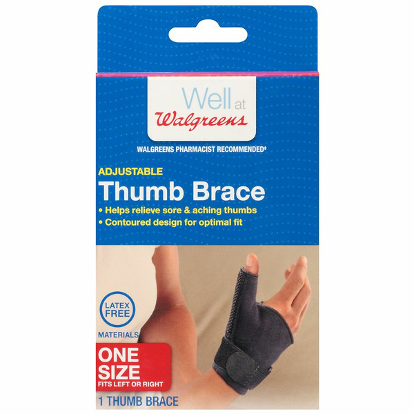 Walgreens Walgreens Adjustable Thumb Brace Same-Day Delivery or Pickup ...