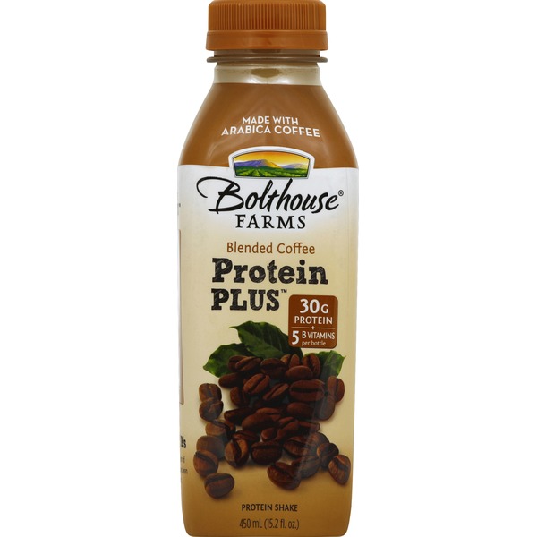 Bolthouse Farms Protein Shake, Blended Coffee (15.2 fl oz) - Instacart