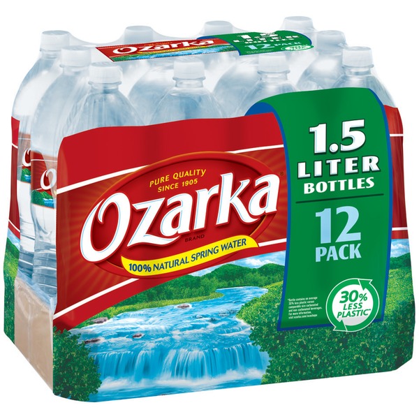 Ozarka Natural Spring Water (1.5 L) - Instacart
