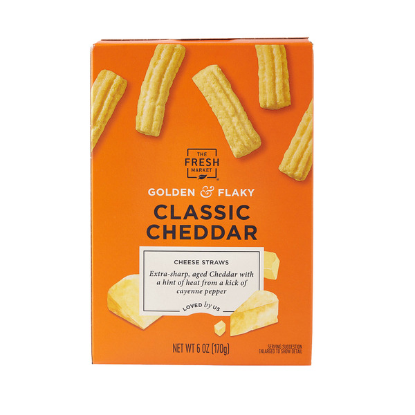 The Fresh Market Classic Cheddar Cheese Straws Same-Day Delivery or ...