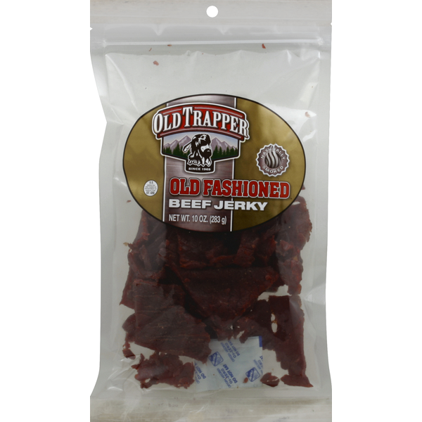 Old Trapper Beef Jerky, Old Fashioned, Naturally Smoked (10 oz) - Instacart