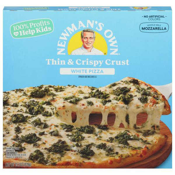 Newman's Own Pizza, Thin & Crispy Crust, White Same-Day Delivery or ...