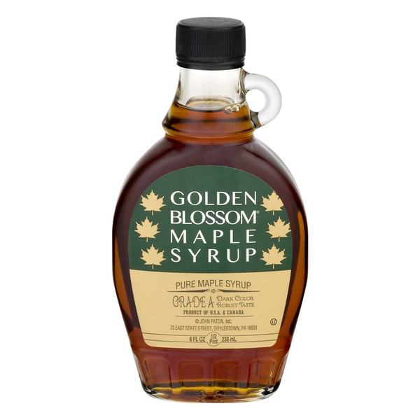 Golden Blossom Honey Maple Syrup (8 fl oz) - Instacart
