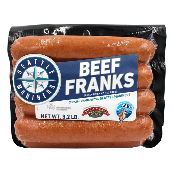 Hempler's Mariner Beef Franks, 1.6 lb, 2 count Same-Day Delivery | Costco