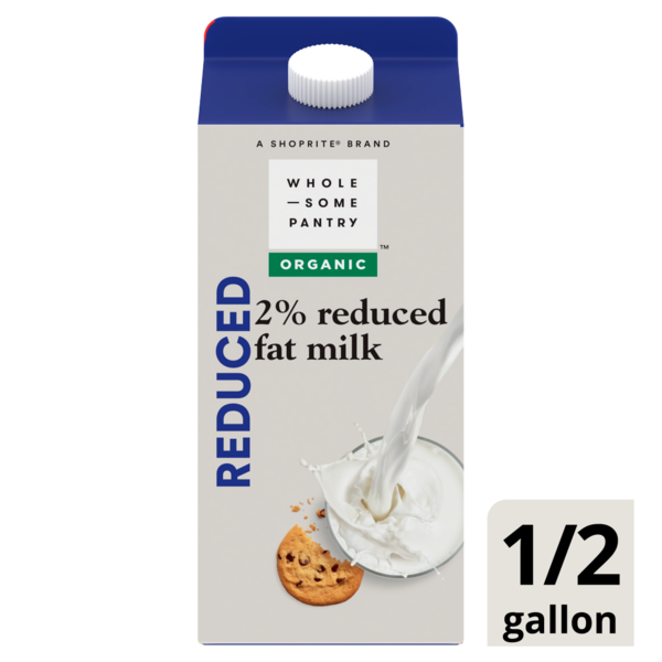 ShopRite Wholesome Pantry Organic 2% Reduced Fat Milk Same-Day Delivery ...