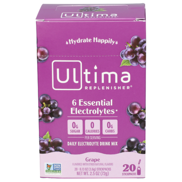 Ultima Replenisher Daily Electrolyte Mix, Grape Same-Day Delivery or ...