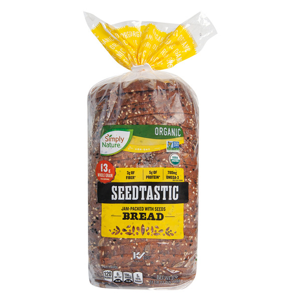 ALDI Simply Nature Seedtastic Organic Bread Same-Day Delivery or Pickup ...