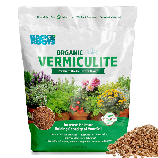 Walmart Back to the Roots Organic Vermiculite for Garden Soil Same-Day ...
