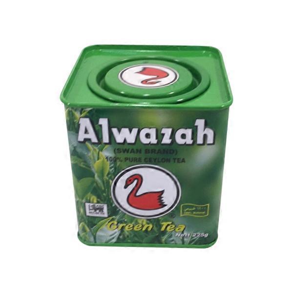 Alwazah 100% Pure Ceylon Green Tea in Can (7.94 oz) - Instacart