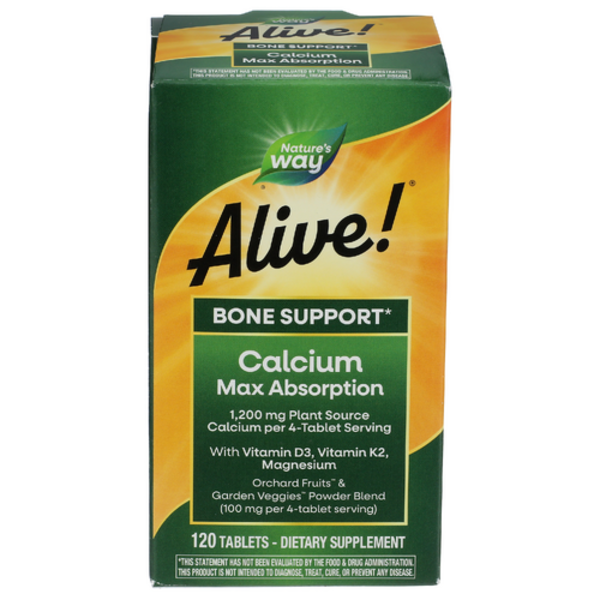 Nature's Way Alive!® Calcium Bone Support Same-Day Delivery or Pickup ...