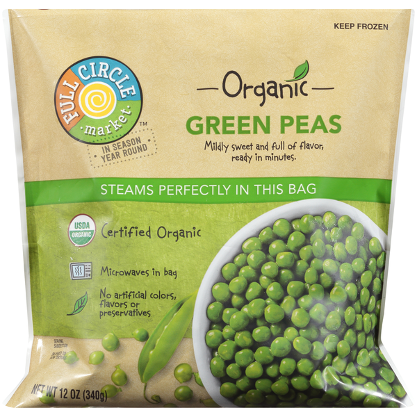 Full Circle Organic Peas (12 oz) - Instacart