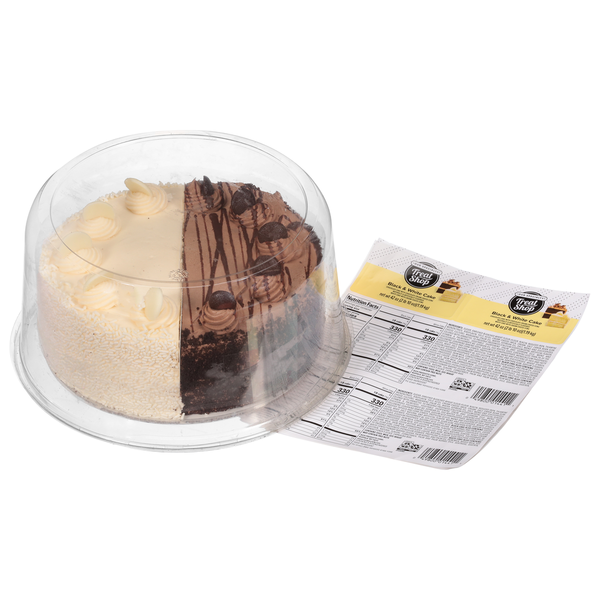 ShopRite Our Specialty Cake, Black & White Same-Day Delivery | Instacart