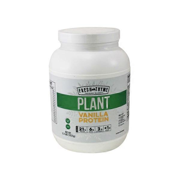 Fresh Thyme Vanilla Plant Protein (32 oz) - Instacart