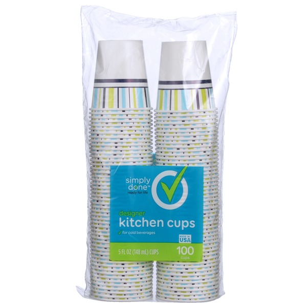 Simply Done Designer Kitchen Cups (5oz) Same-Day Delivery or Pickup ...