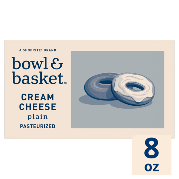 ShopRite Bowl & Basket Plain Cream Cheese Same-Day Delivery | Instacart