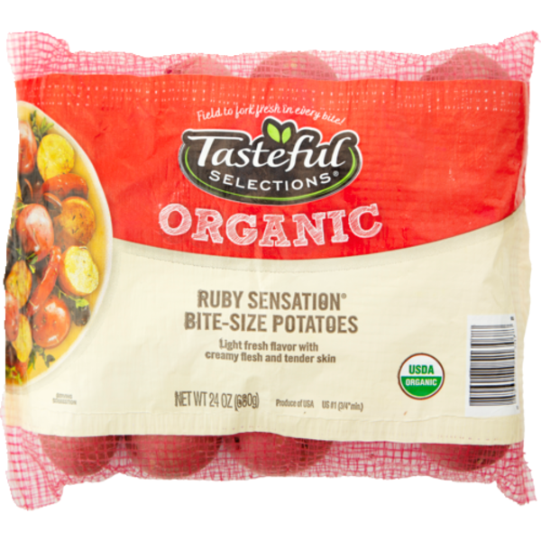 Tasteful Selections® Organic Ruby Sensation® Baby Potatoes Same-Day ...