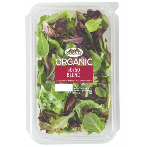 Sprouts Farmers Market Sprouts Salad-Organic-50/50-Blend Same-Day ...