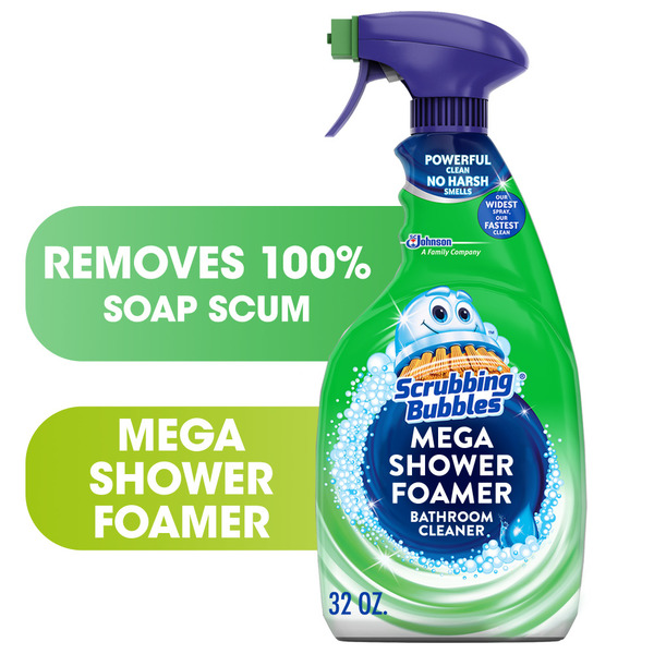 Scrubbing Bubbles® Mega Shower Foamer Bathroom Cleaner Spray ...