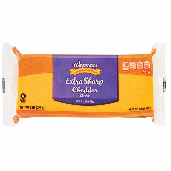 Wegmans Wegmans Extra Sharp Cheddar Cheese Same-Day Delivery or Pickup ...