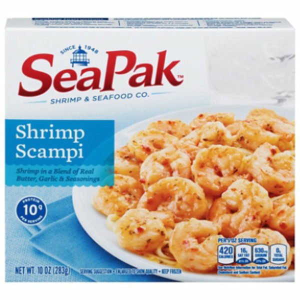 Safeway SeaPak Shrimp Scampi in a Blend of Real Butter Same-Day ...