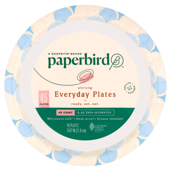 ShopRite Paperbird Paper Plates Same-Day Delivery | Instacart