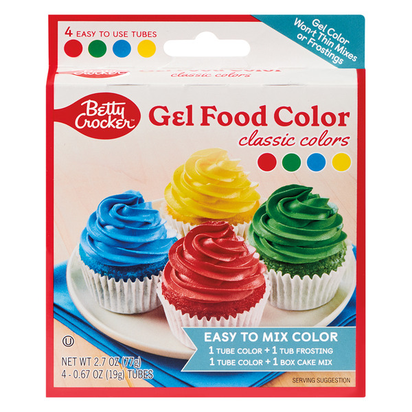 Betty Crocker Gel Food Color, Classic Colors Same-Day Delivery or ...