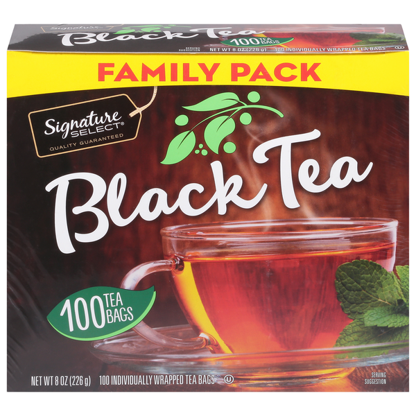Safeway Signature SELECT Black Tea, Bags, Family Pack Same-Day Delivery ...