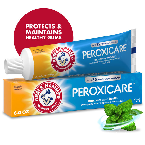 Kroger Arm & Hammer Peroxicare Deep Clean Clean Mint Toothpaste Same ...
