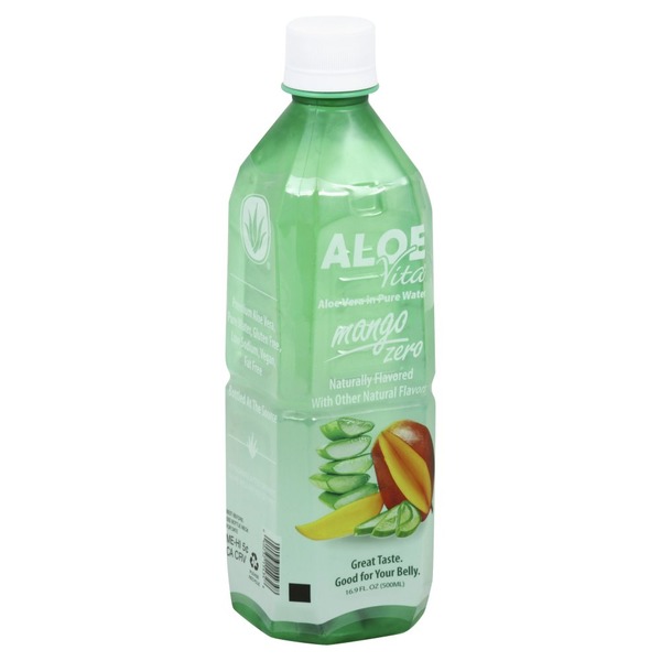 Aloe Vita Aloe Vera, in Pure Water, Mango Zero (16.9 oz) - Instacart