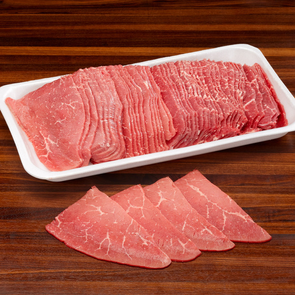 Kirkland Signature USDA Prime Beef Round Top Round Shabu Shabu Same-Day ...