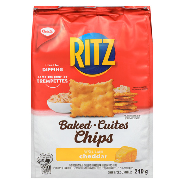 RITZ Cheddar Flavour Baked Chip Same-Day Delivery | Giant Tiger