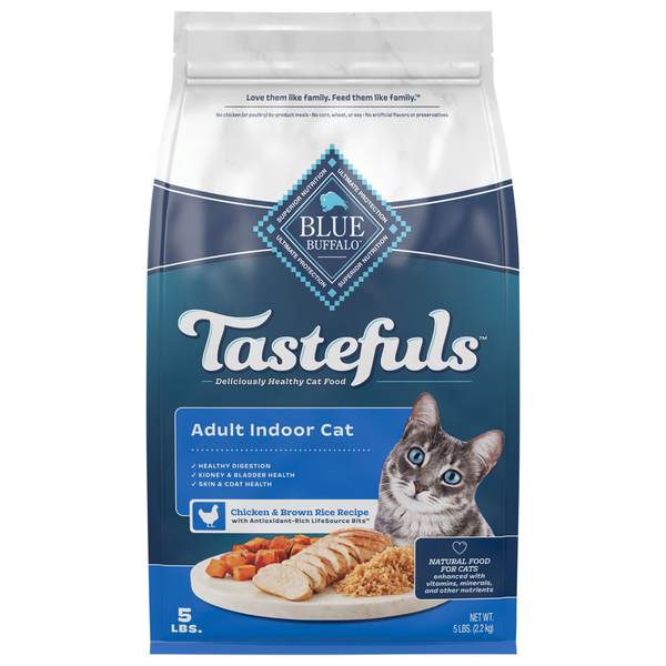 Publix Blue Buffalo Food for Cats, Natural, Chicken & Brown Rice Recipe ...
