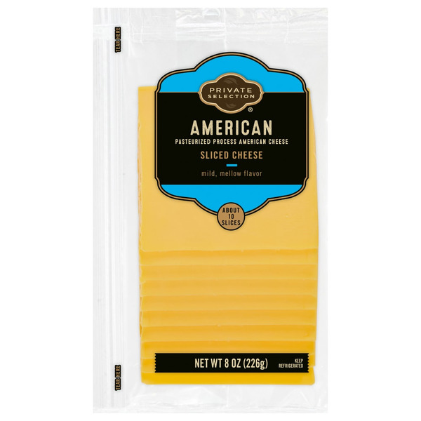 Kroger Private Selection American Sliced Cheese Same-Day Delivery or ...