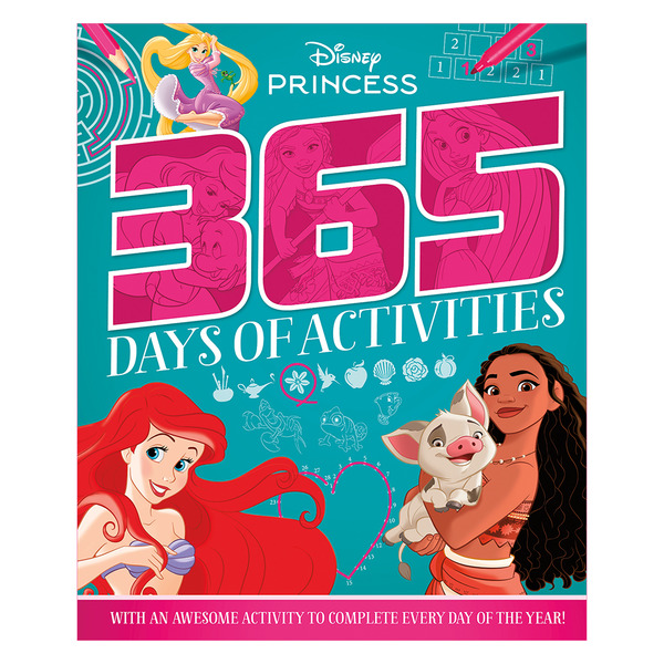Igloo Books 365 Days of Disney Princess Activities Books Same-Day ...