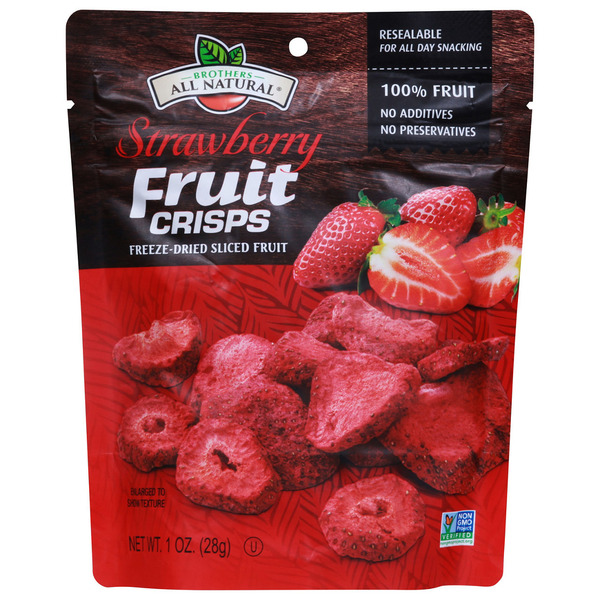 Wegmans Brothers All Natural Freeze Dried Strawberry Fruit Crisps Same ...