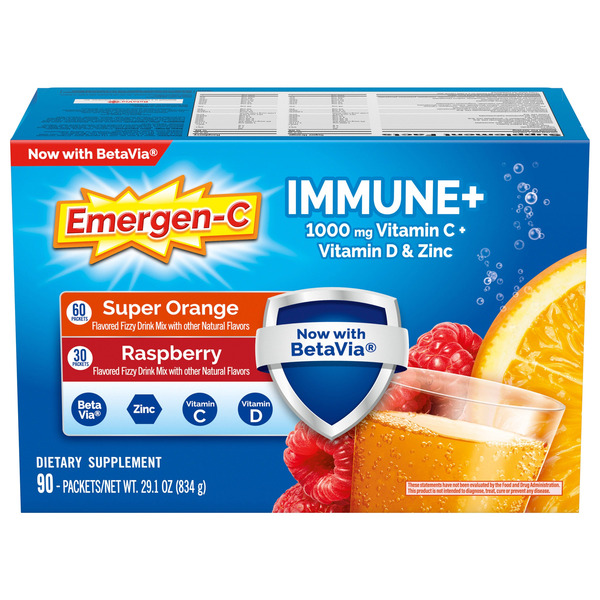 Emergen-C Immune Plus Support Supplement Same-Day Delivery | Costco