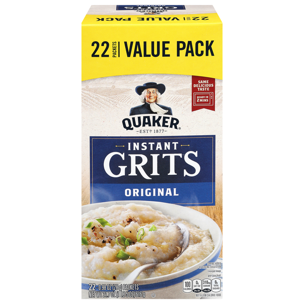 Quaker Original Instant Grits Value Pack Same-Day Delivery or Pickup ...