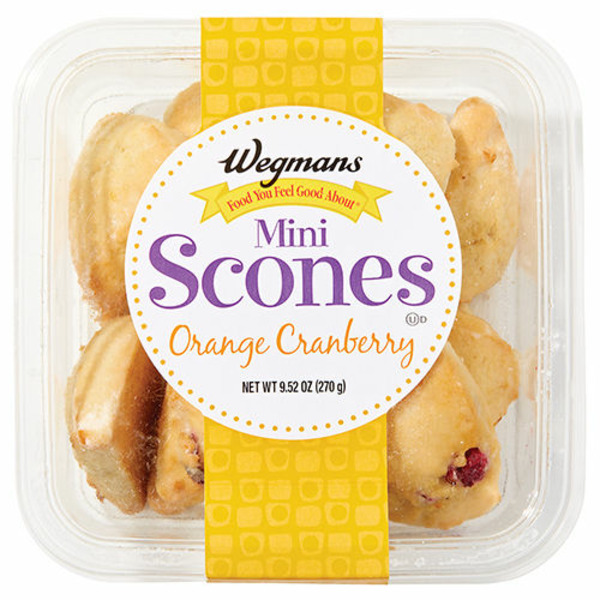 Wegmans Wegmans Mini Scones, Orange Cranberry Same-Day Delivery or ...