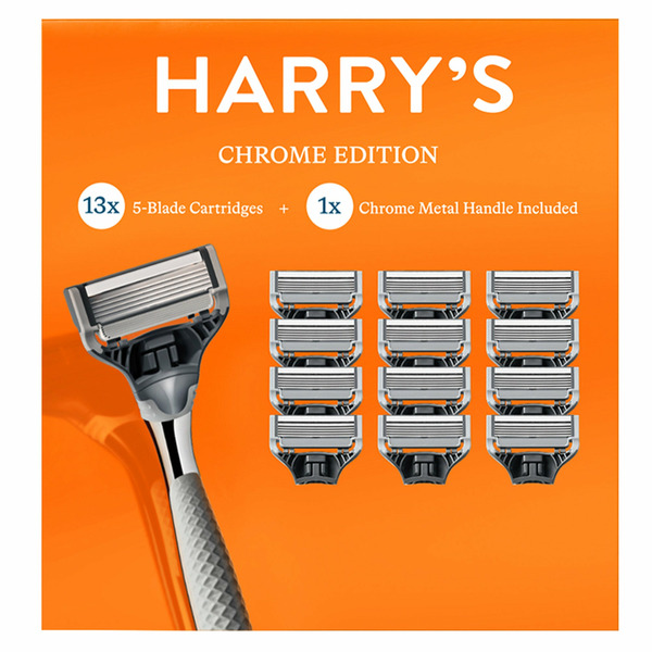 Costco Harry's Chrome Edition Men's Razor Pack Same-Day Delivery or Pickup | Instacart