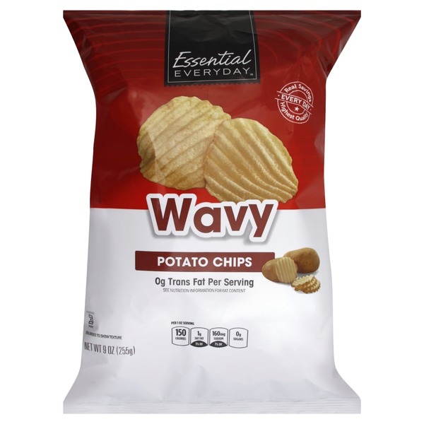 Cub Essential Everyday Potato Chips, Original, Wavy Same-Day Delivery ...