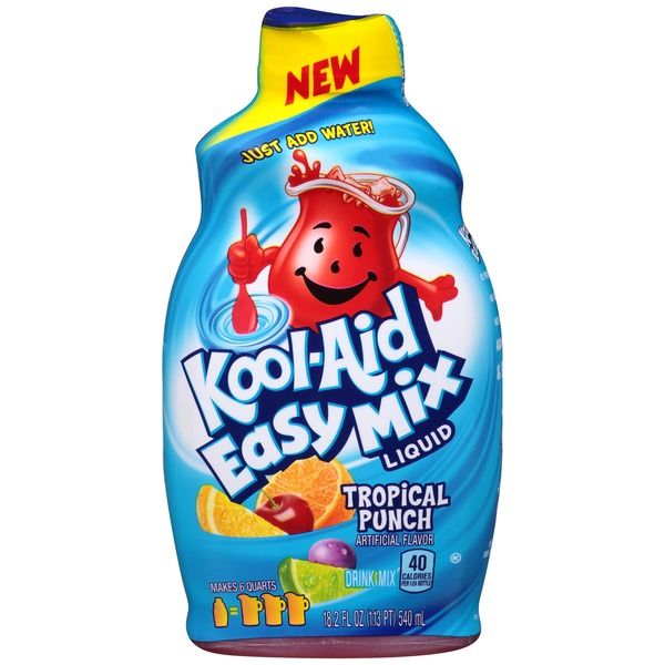Kool-Aid Easy Mix Tropical Punch Liquid Drink Mix (18.2 fl oz) - Instacart