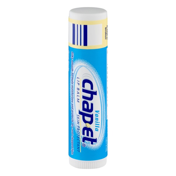 Chap-et Lip Balm Skin Protectant Vanilla (0.16 oz) - Instacart