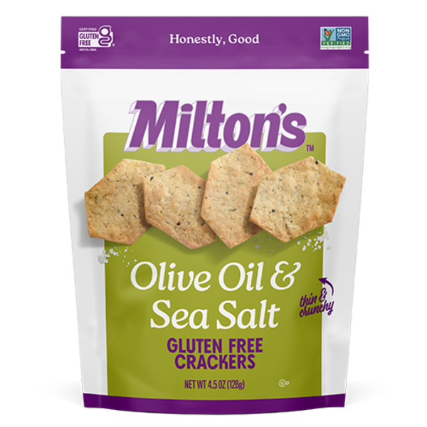 Milton's Gluten Free Crackers, Olive Oil & Sea Salt Same-Day Delivery ...