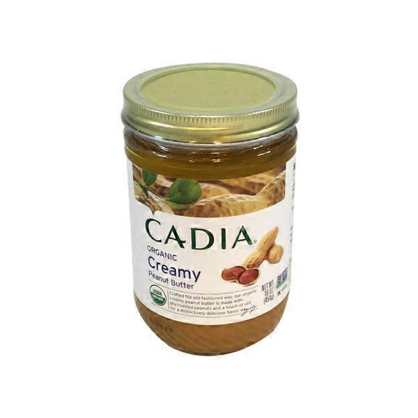 Cadia Organic Creamy Peanut Butter (16 oz) - Instacart