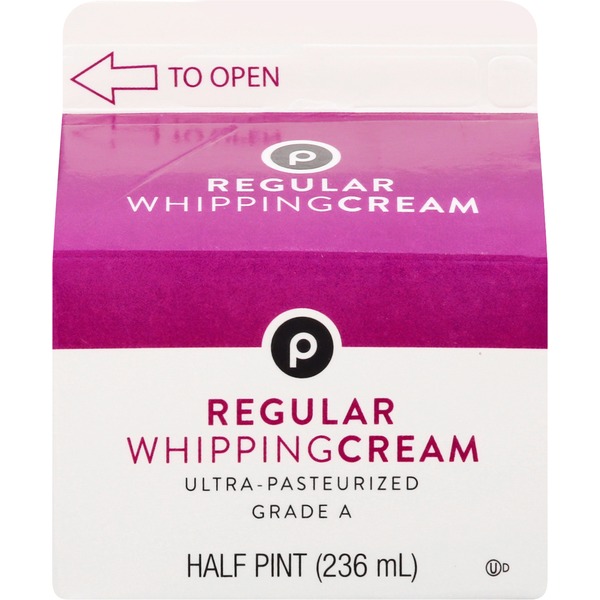 Publix Whipping Cream, Regular (0.5 pt) - Instacart
